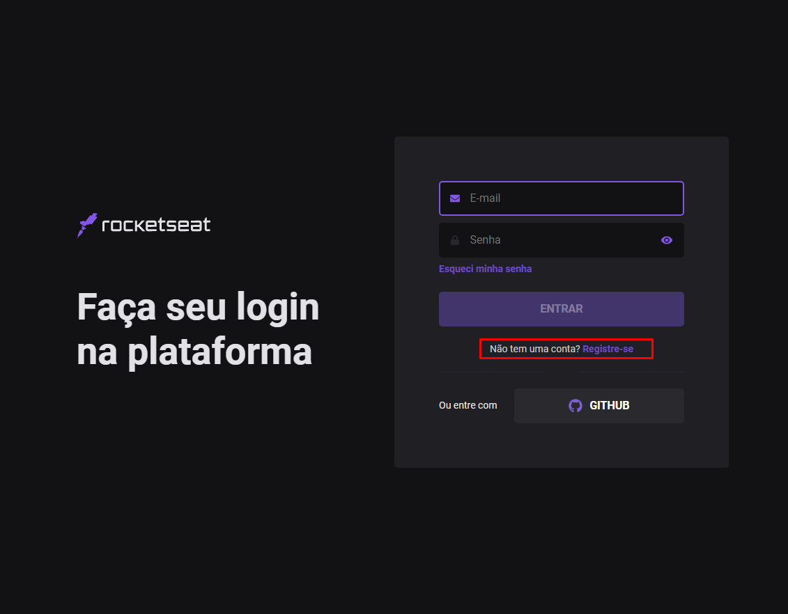 Como eu acesso os conteúdos da Rocketseat?